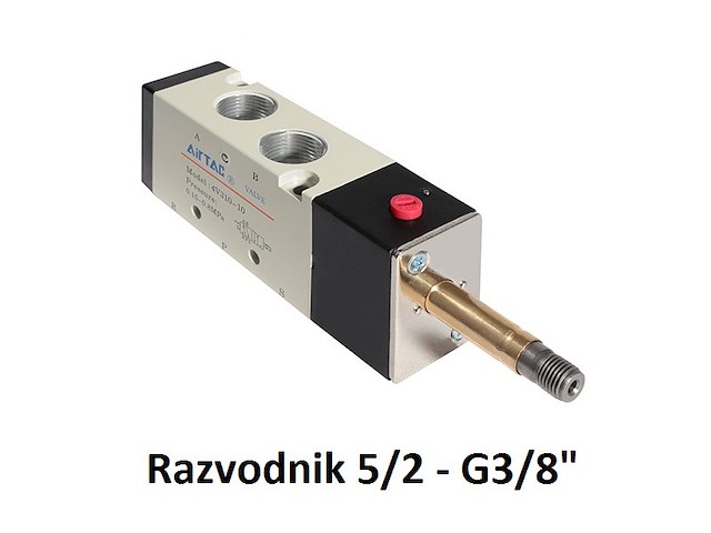 Pneumatski razvodnik elektromagnetni 5/2 G3/8″ 4V310-10