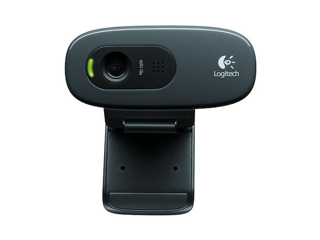 Logitech C270 HD Webcam, Black for Win 10, New - Garancija 2god