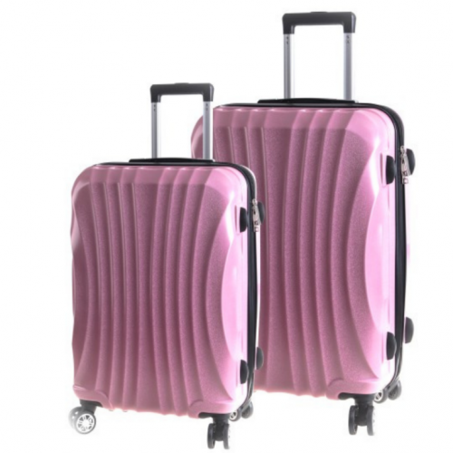 Kofer Las Vegas gliter roze