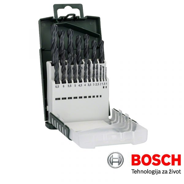 BOSCH® 19-delni set burgija za metal HSS-R