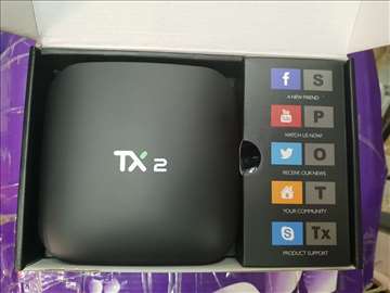Smart Box TX2 Quad Core 2GB RAM, Android Tv Box