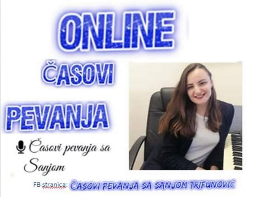 ONLINE ČASOVI PEVANJA SA SANJOM TRIFUNOVIĆ