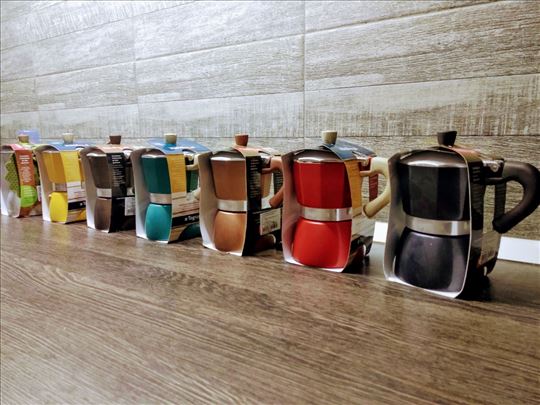 Moka espresso pot Tognana u raznim bojama - novo -