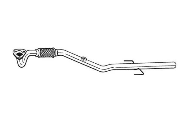 Izduvni lonac Opel Vectra 02-10, cev