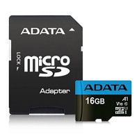 SD Card 16 GB A-DATA AUSDH16GUICL10A1-RA1