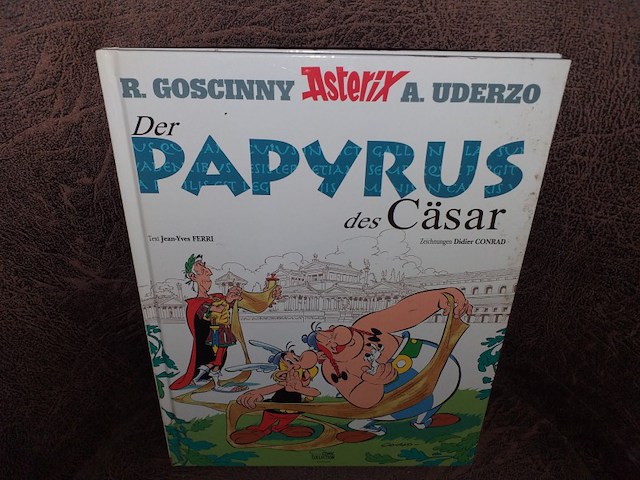 DER PAPYRUS DES CASAR,R.GOSINNY ASTERIX A.UDERZO