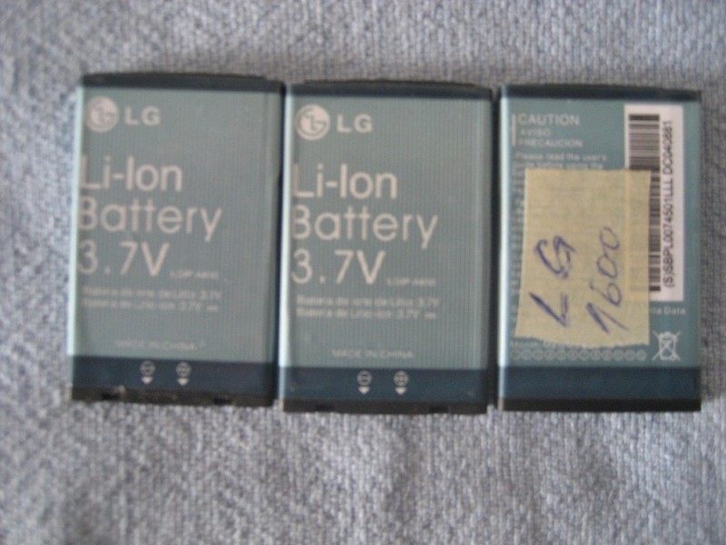 Baterija za LG 1600 tri komada