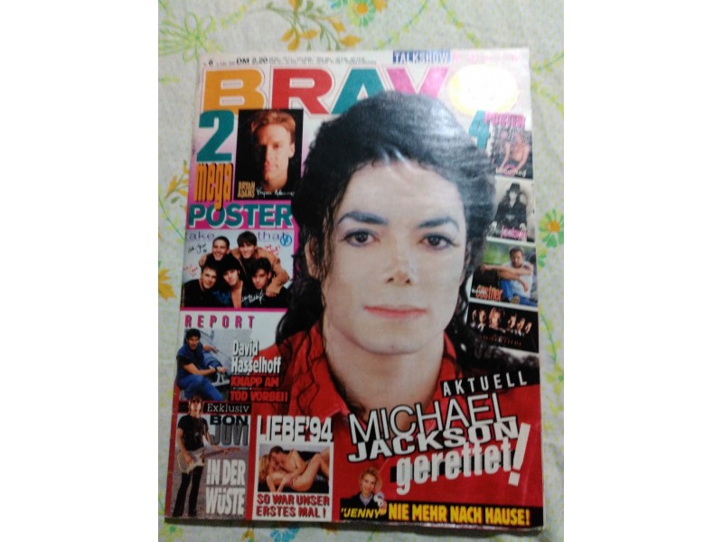 Bravo 03.02.1994. Michael Jackson