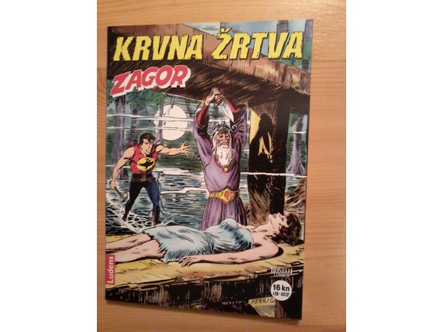 Zagor broj 115 Krvna žrtva