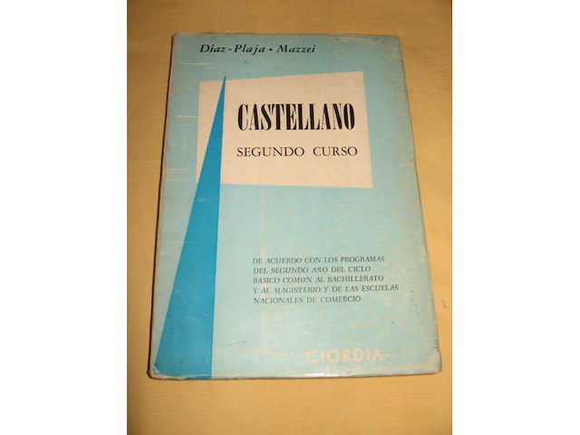 Castellano segundo curso (španski jezik)