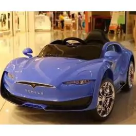 Auto na akumulator blue Tesla