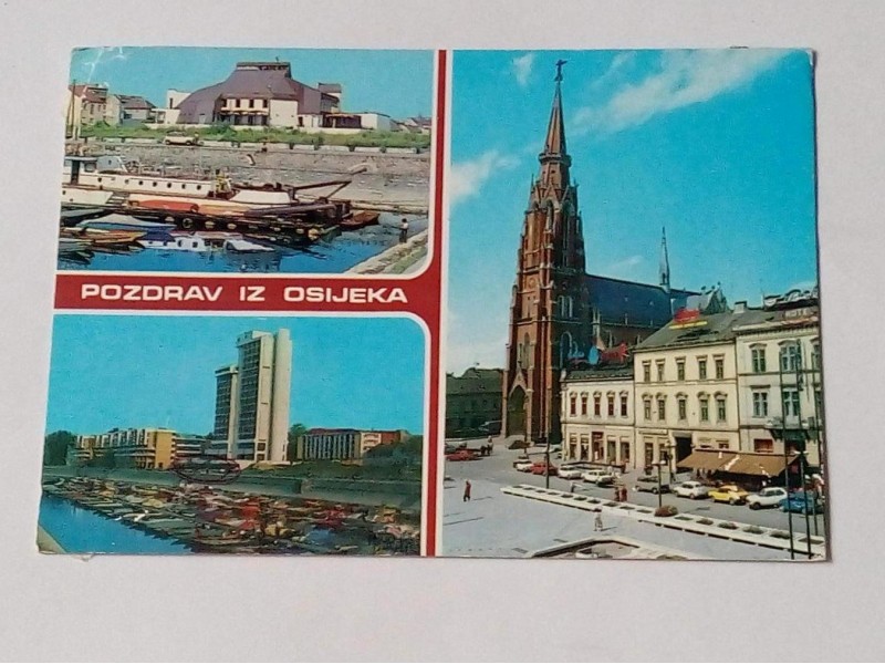 Osijek - Čamci i Automobili - Hrvatska - 1985.g za Niš