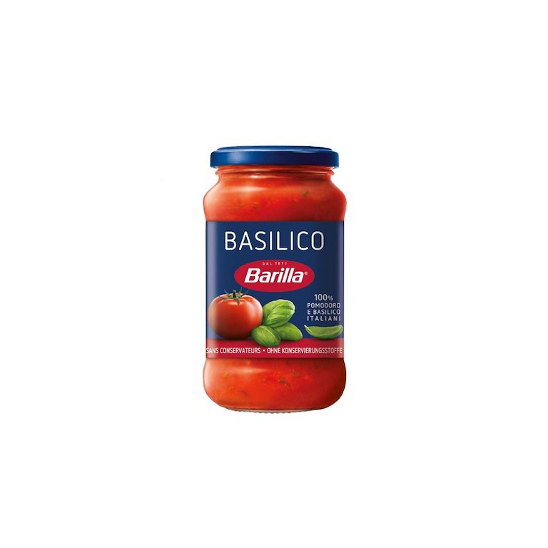 Barilla Basilica 400 g- Barilla sos od paradajza sa bosiljkom 400 g
