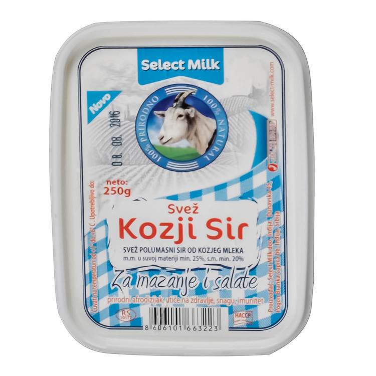 Select Milk svež koziji sir 250g