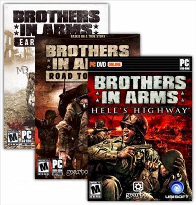 Brothers in Arms kolekcija od 2005-2008 igre za PC