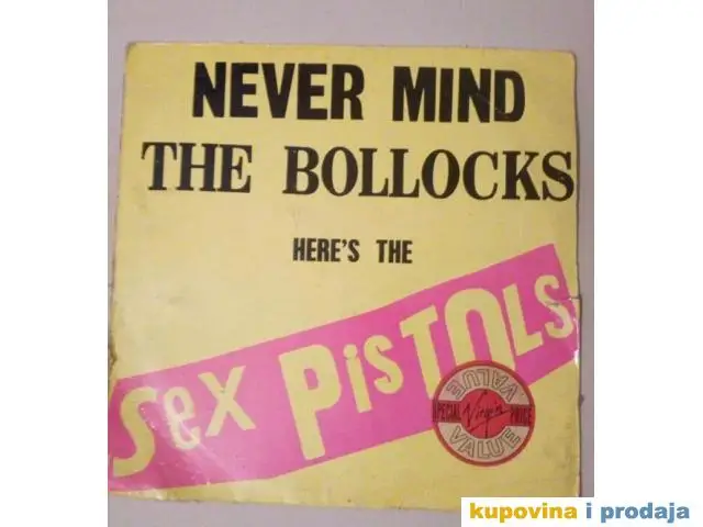 Gramofonska ploca Sex pistols "Never Mind the Bollocks, Here's the Sex Pistols"