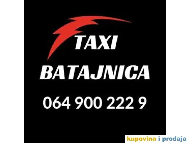 Taxi Batajnica - Bg - 064 900 222 9