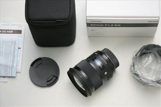 Sigma 50mm 1.4 DG HSM ART za Canon - novo