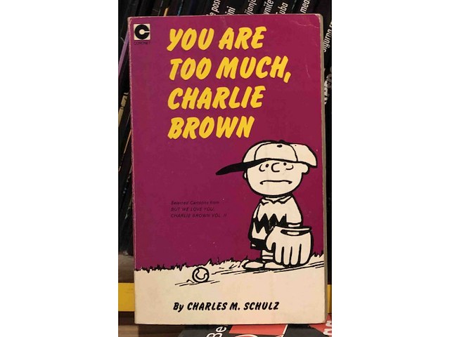Snoopy 21 - You are too much, Charlie Brown