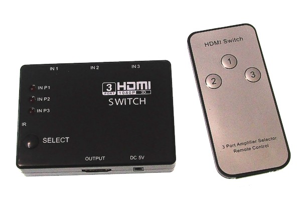 HDMI SWITCH 3/1RC