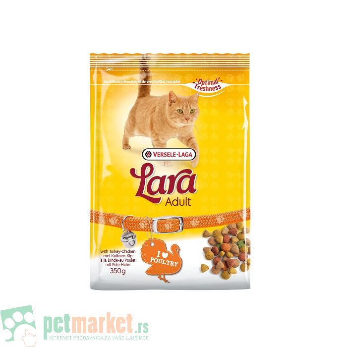 Lara: Hrana za odrasle mačke Adult, Ćuretina i piletina