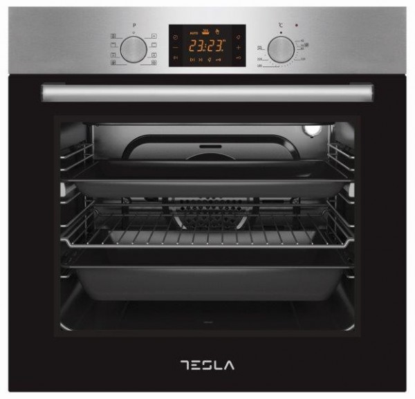 TESLA BO900SX, ugradna rerna 9 funkcija, crna-inox