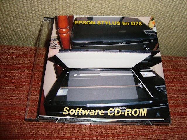 Software CD-rom EPSON STYLUS - tm D78