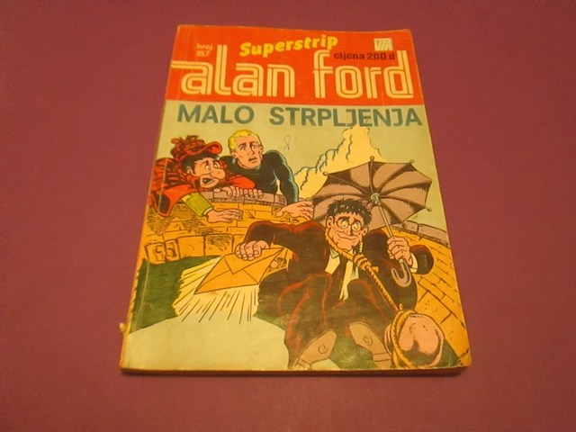 Alan Ford 357 Malo Strpljenja