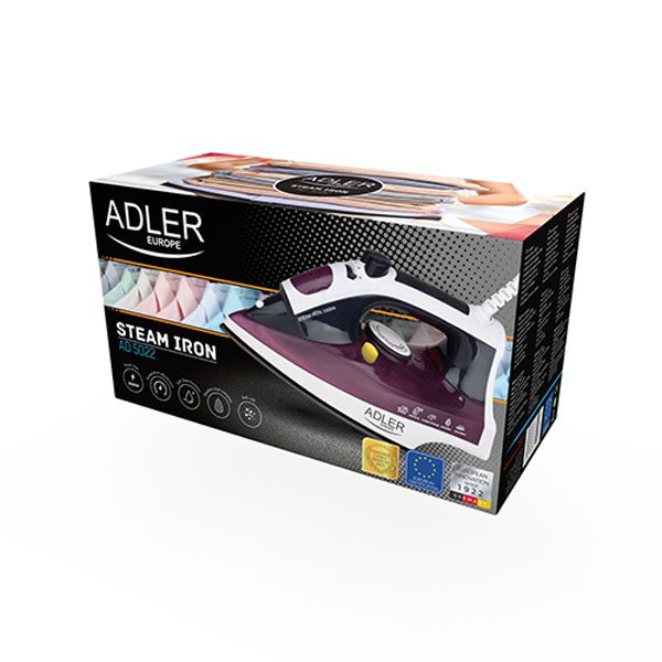 Adler AD5022 – Pegla na paru