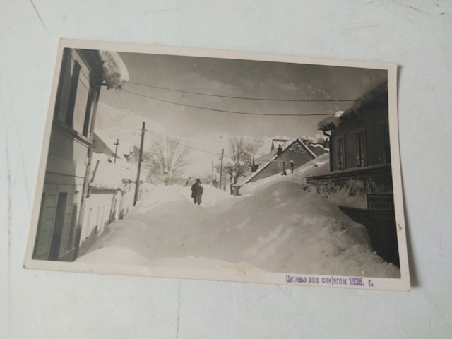 Cetinje pod snijegom 1935.god.