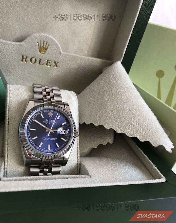 Rolex Datejust Lady Blue Stainless Steel
