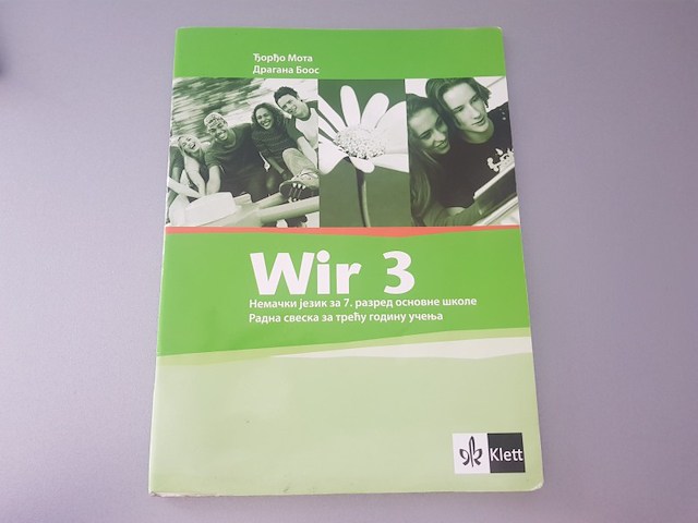 Wir 3, nemacki jezik za 7.razred osnovne skole, radna s