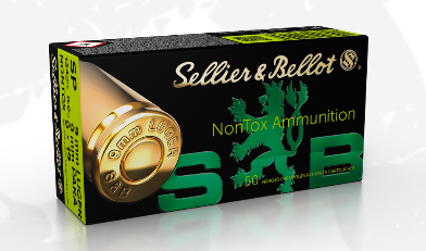 9 mm LUGER NONTOX / 9 mm PARA NONTOX / 9 × 19 NONTOX SP 8g – Sellier&Bellot