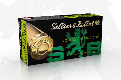 9 mm LUGER NONTOX / 9 mm PARA NONTOX / 9 × 19 NONTOX TFMJ 7,5g – Sellier&Bellot