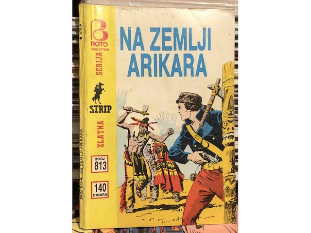 Zlatna serija 813 -  Na zemlji Arikara - mark