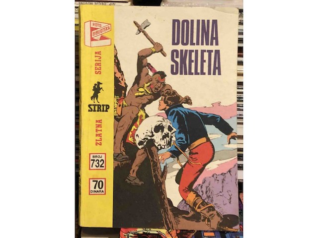 zlatna serija 732 - Dolina skeleta - mark