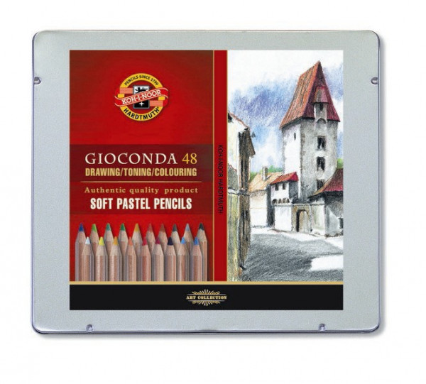 KOH-i-NOOR Gioconda soft pastel pencils 48 8829