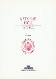Katastar Istre 1817.-1960. - Inventar