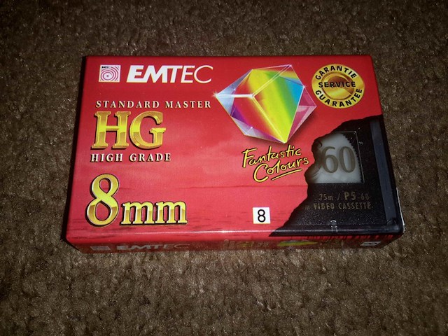 Emtec HG video kaseta 8mm , U CELOFANU