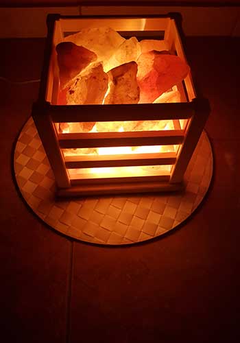 Vatrena korpa 5kg – Lampa od himalajske soli