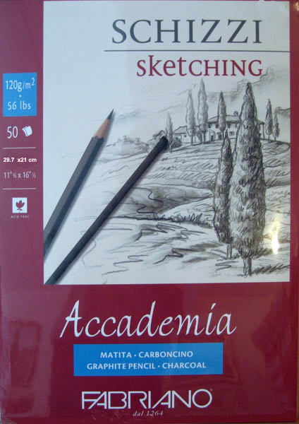Fabriano Accademia Papir za Skiciranje A4