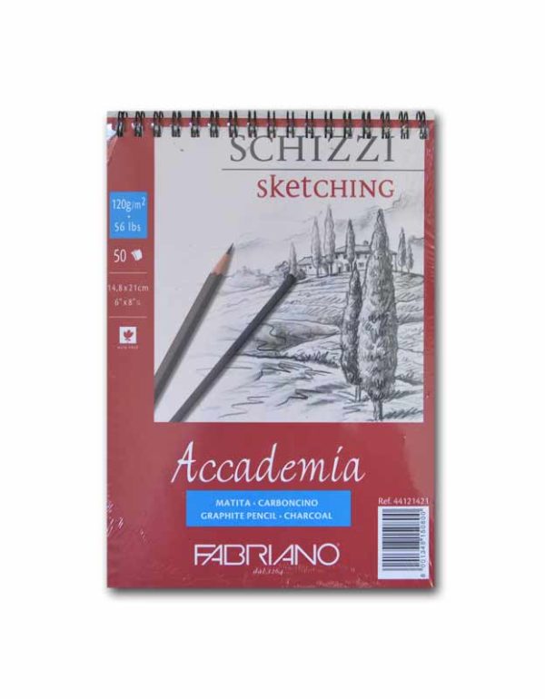 Fabriano Accademia Papir za Skiciranje A5 – Spirala
