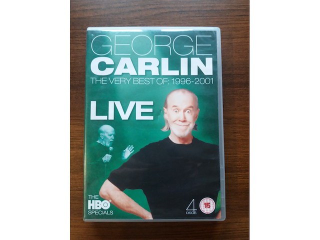 George Carlin The Very Best Of: 1996-2001 LIVE 4DVD BOX