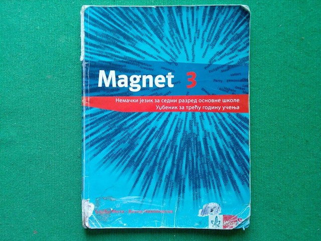 Magnet 3 Nemački jezik za 7. razred osnovne škole