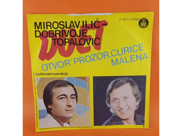 Miroslav Ilić - Dobrivoje Topalović ‎– Otvor` Prozor, C