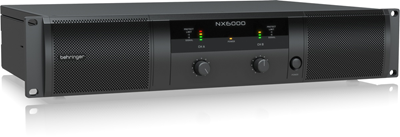 Behringer NX 6000 | Ultra-Lightweight 6000 Watt Class-D Power Amp