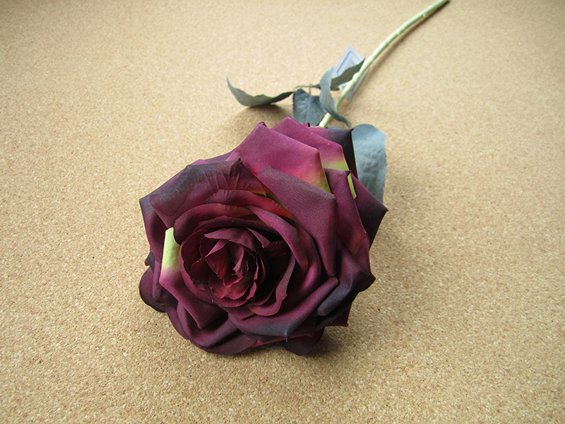 Veštačko cveće - ruža bordo