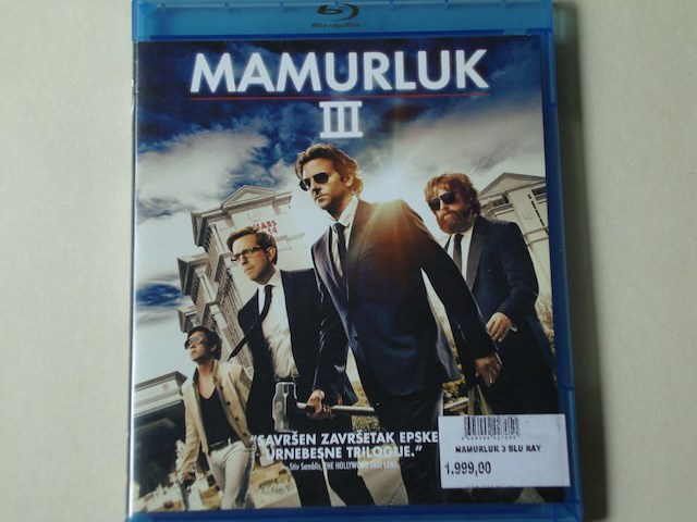 The Hangover Part III [Mamurluk 3] [Blu-Ray]