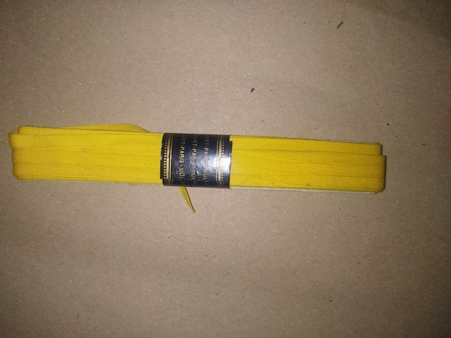 Traka : Lacet Superfin DMC, N°8 Noir Largeur 4 mm