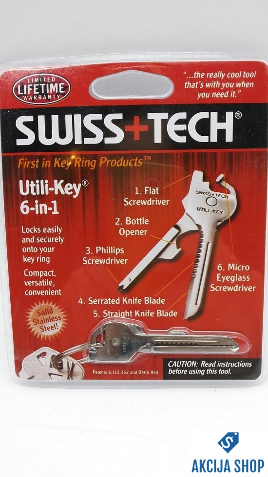 Swiss+Tech Multifunkcijski džepni alat